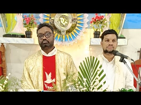 Holy Mass by Fr. Thota Sunil | Gudivada - YouTube