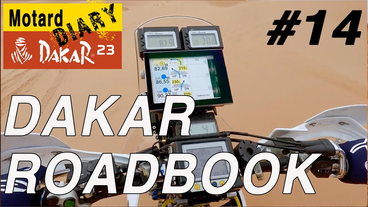 DAKAR 2023 -ep#14 -DAKAR ROADBOOK -HOW DOES IT WORK? - YouTube