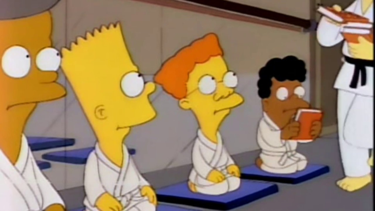 S03E03 - Bart at Karate Course - YouTube