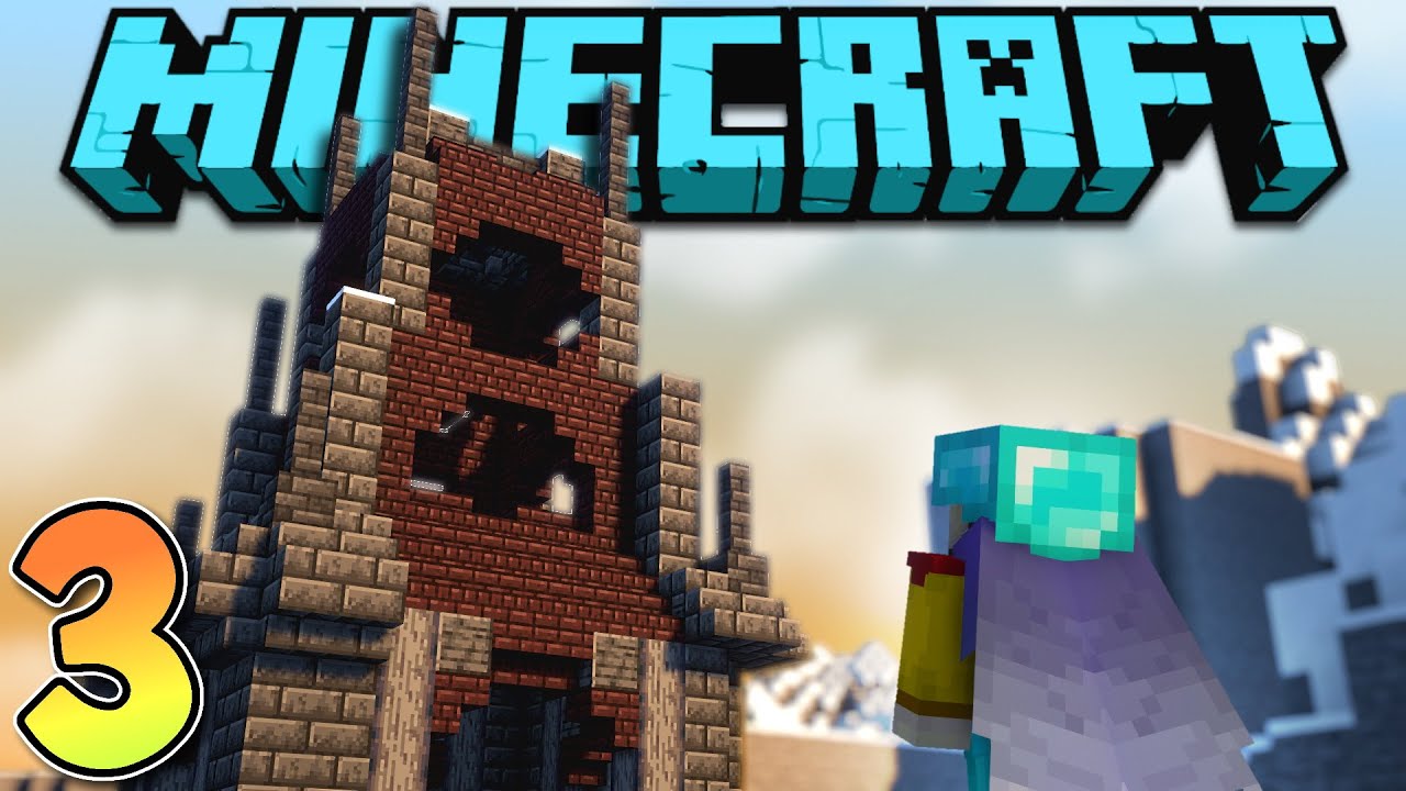 I built a Deepslate Tower for my Survival Minecraft Castle - YouTube