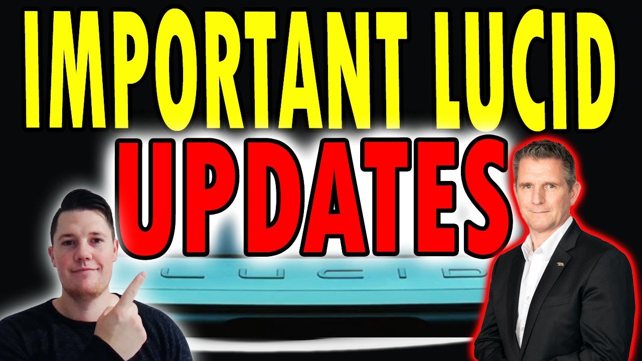 KEY Levels for Lucid to CLOSE ABOVE | Lucid Gravity Supply Chain Issue ...