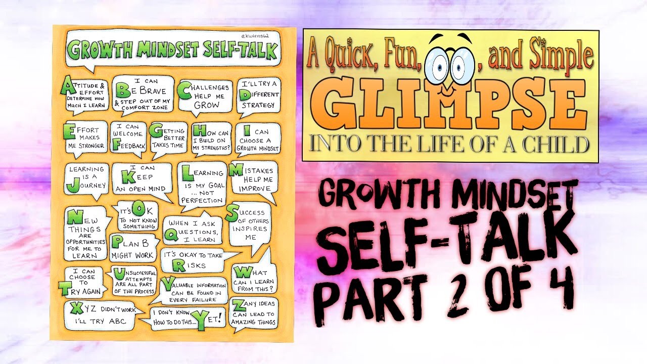 GROWTH MINDSET SELF-TALK F-K - YouTube