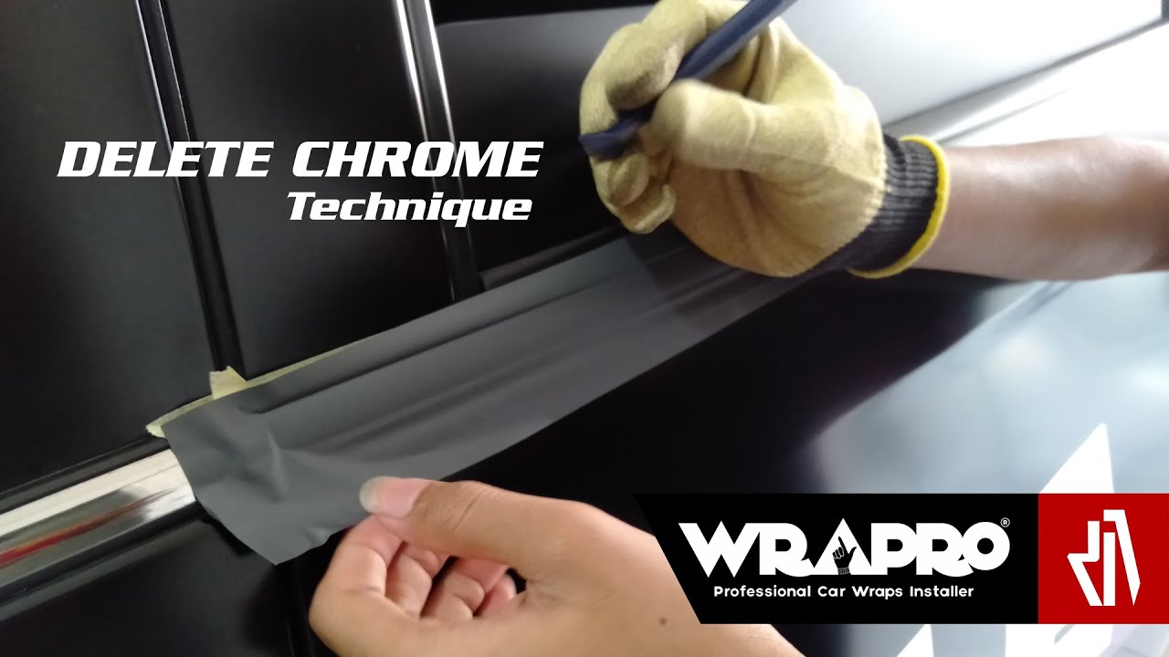 Delete Chrome Technique Wrapping Stiker Mobil Bandung Pasang Sticker ...