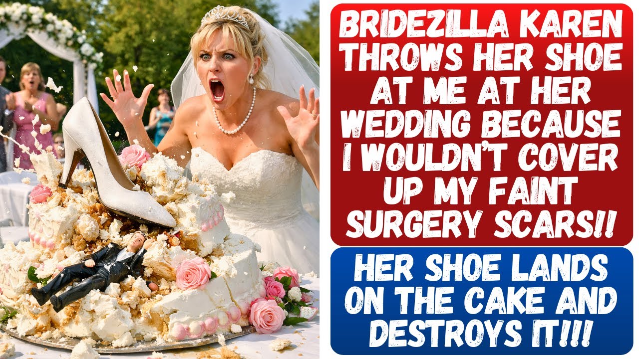 BRIDEZILLA KAREN THROWS HER SHOE AT ME AT HER WEDDING BECAUSE I WOULDN ...