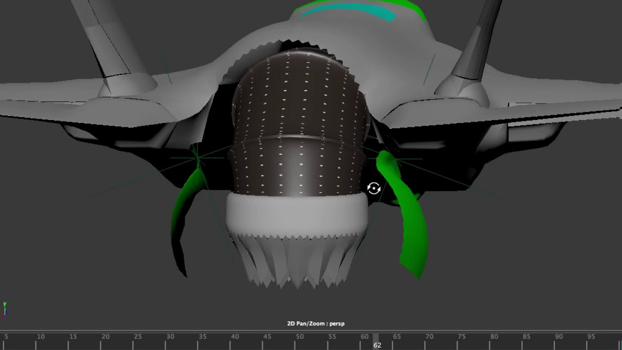 F35b nozzle - YouTube