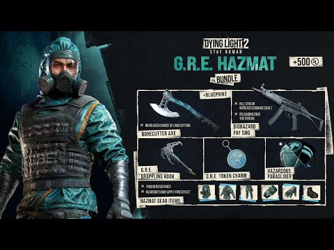 Dying Light 2 G.R.E. Hazmat Bundle New Drop - YouTube