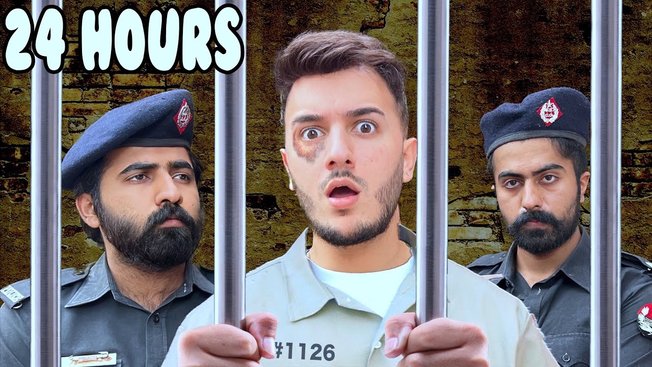 Spending 24 hours in JAIL! (Challenge) - YouTube