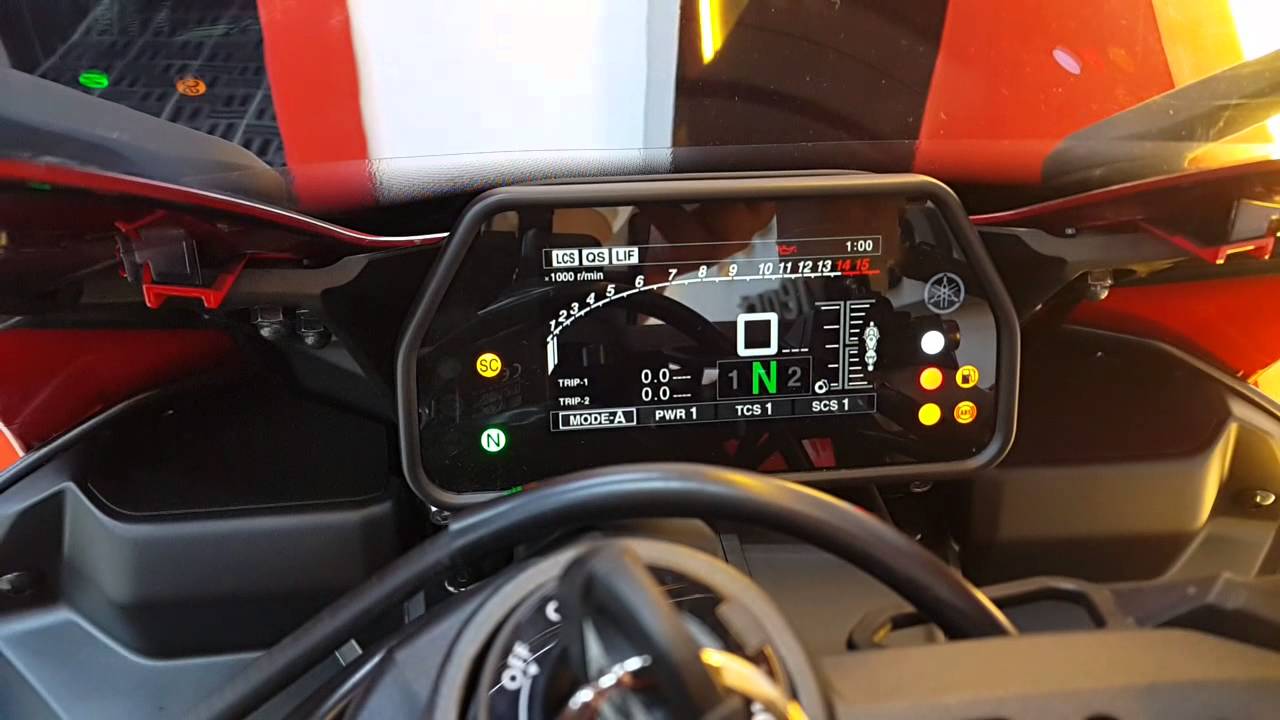 2015 YZF R1 key-on - YouTube