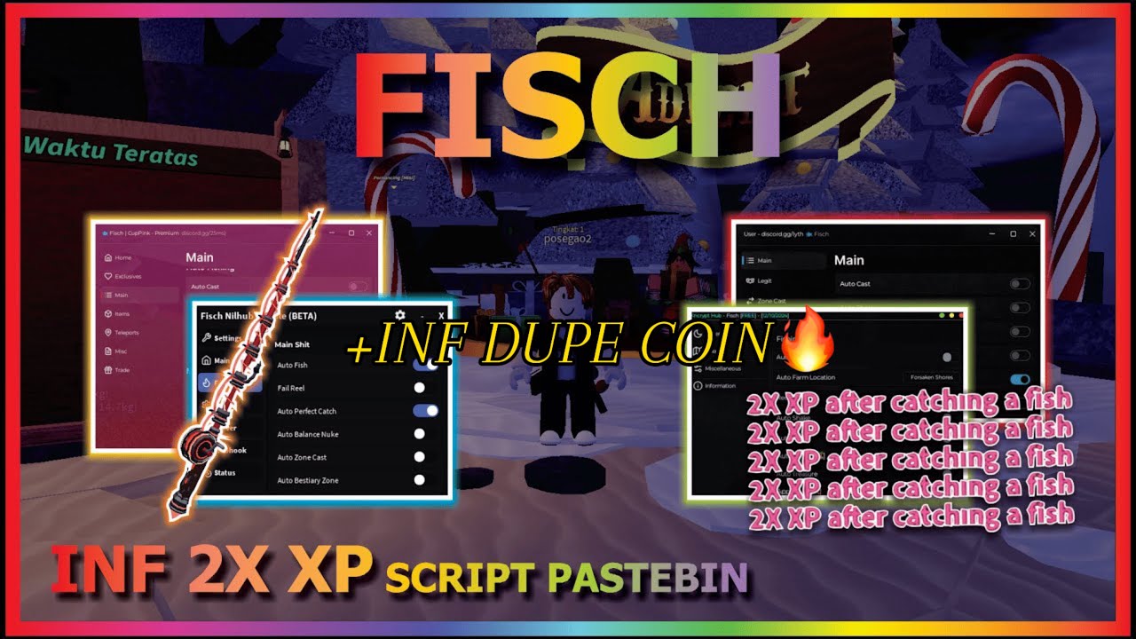 Fisch script Op best fisch script inf coin dupe +many features - YouTube