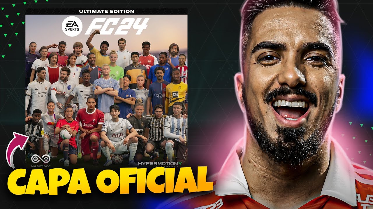 EA ANUNCIOU A CAPA OFICIAL DO EA SPORTS FC 24 💥😍 - YouTube