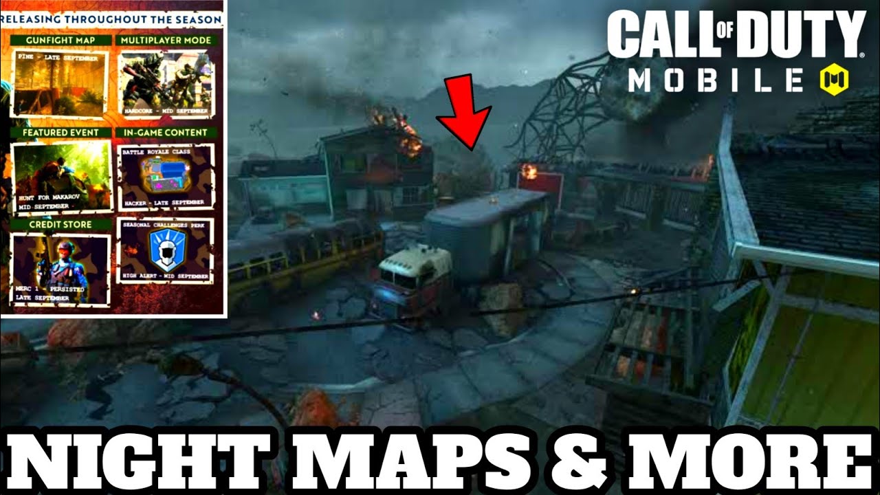 Cod Mobile! Night Mode + New Events + Free soldiers, Redux Draw & More ...