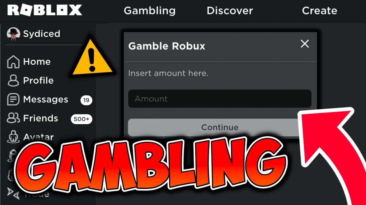 Roblox Players CAN NOW GAMBLE.. (this is bad) - YouTube