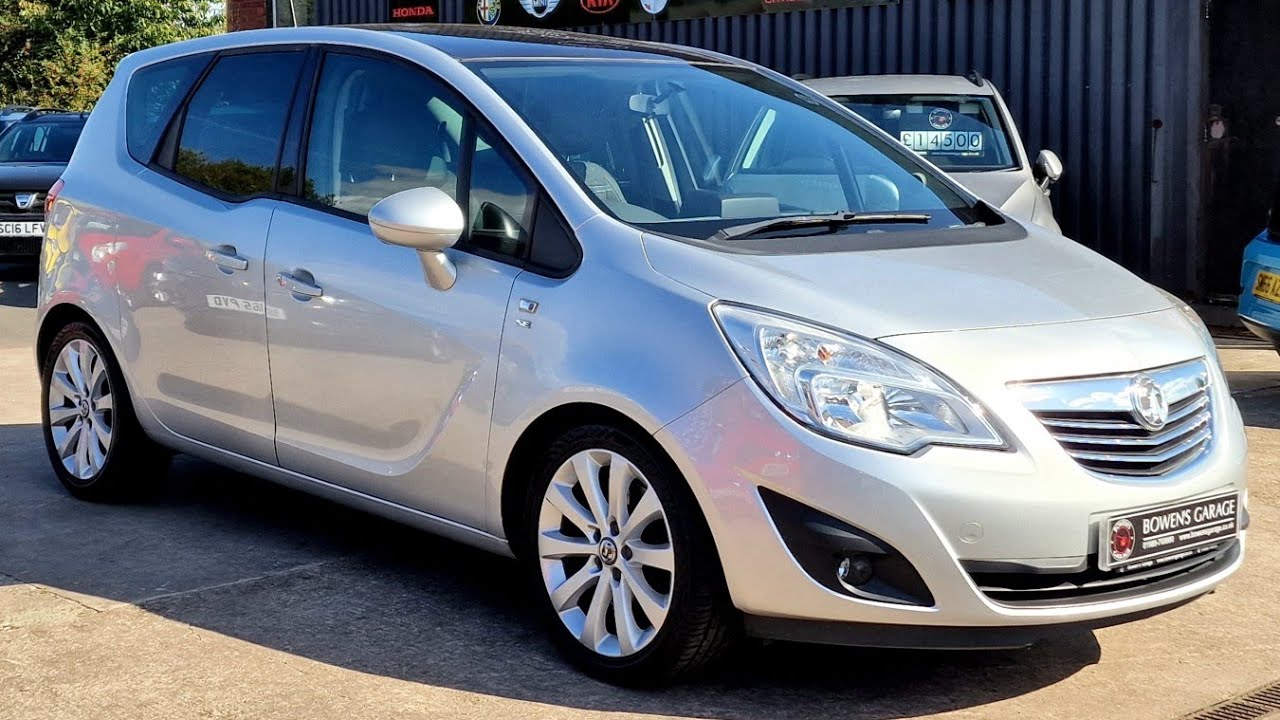 2013 (63) Vauxhall Meriva SE 1.7CDTi 5Dr in Sovereign Silver. 42k Miles ...