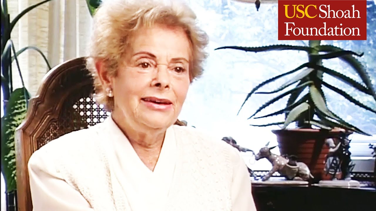 On the Fourth Night of Hanukkah | Survivor Olga Menczer | USC Shoah ...