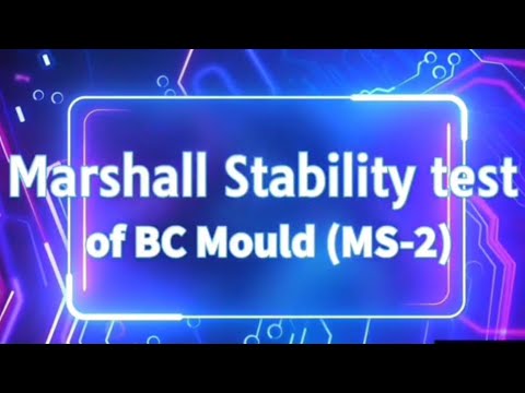 Determination of Marshall Stability,Flow value,Density,Volume of ...