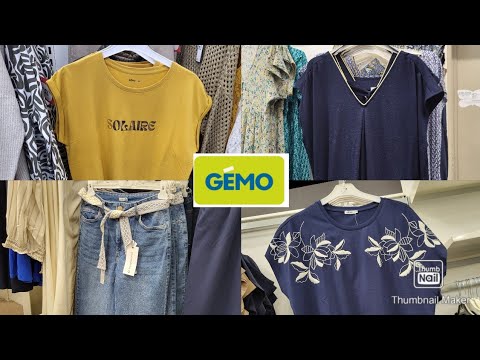 GEMO, Collection vêtements Femmes, Kingersheim, 10/05/2024 - YouTube