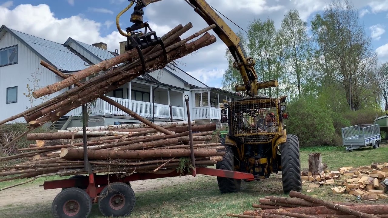 boxer 350 skogstraktor bm volvo - YouTube