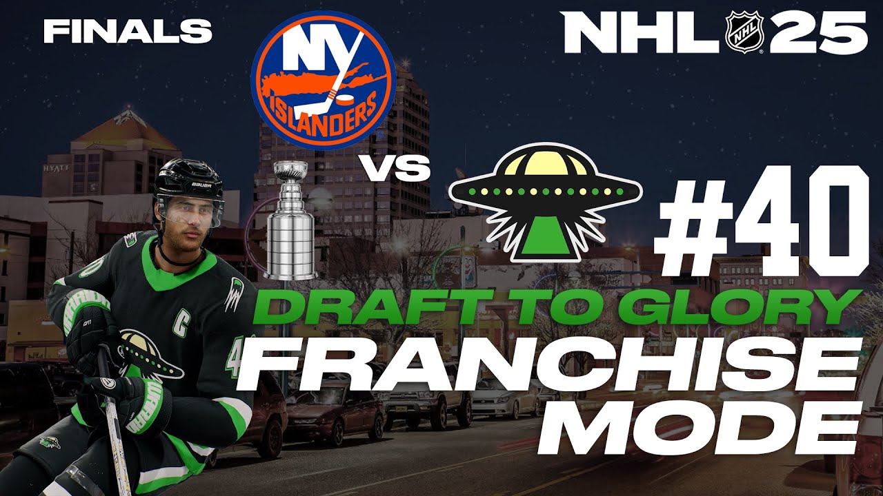 Stanley Cup Finals vs Islanders - NHL 25 - GM Mode Commentary - Aliens ...