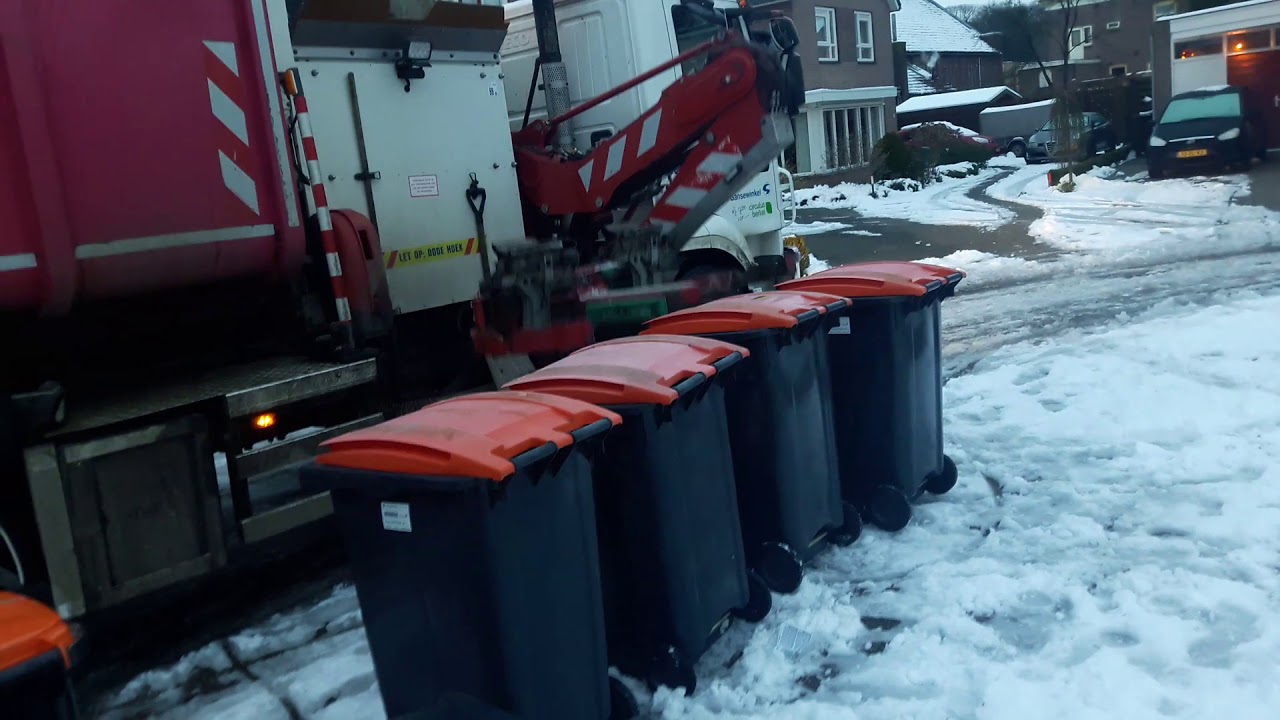 plastic afval ophalen met sneeuw deel 4 - YouTube