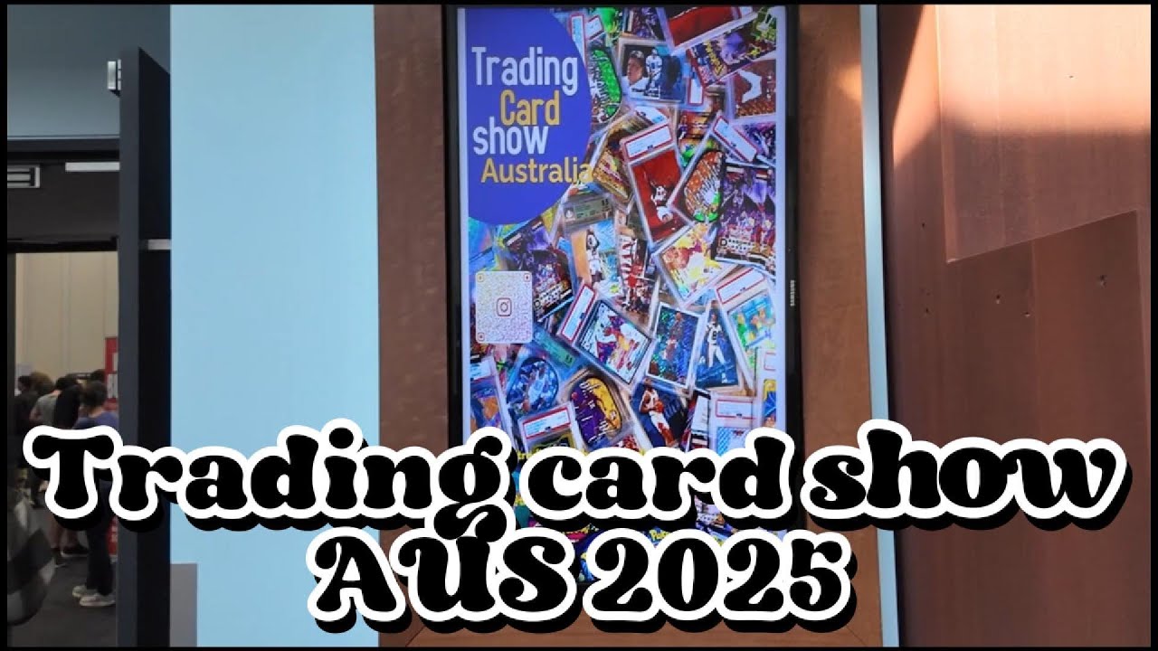 aus trading card show - YouTube