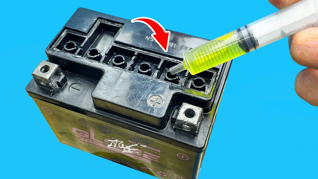 An Old Battery is Like New After 1 Minute! Quick Way to Restore Old ...