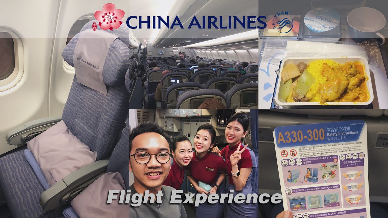 CHINA AIRLINES Airbus A330-300 | Singapore - Surabaya (CI75I) - YouTube