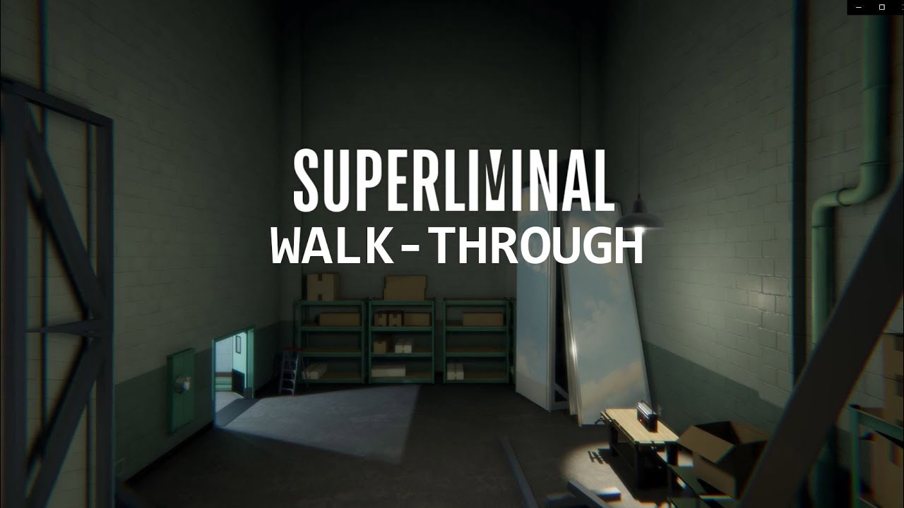 Superliminal (PC) - Walk-Through - Part 07 | The one with the swimming ...