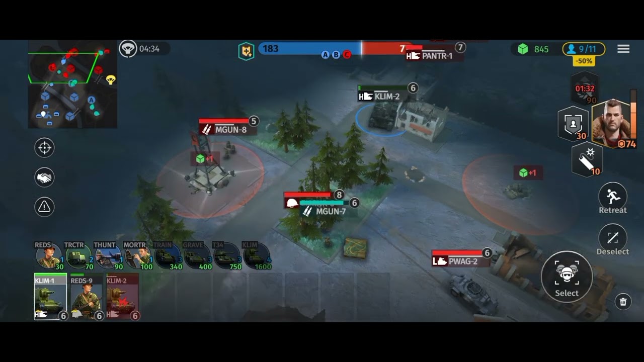 wwa rts : ussr gameplay 2v2 - YouTube
