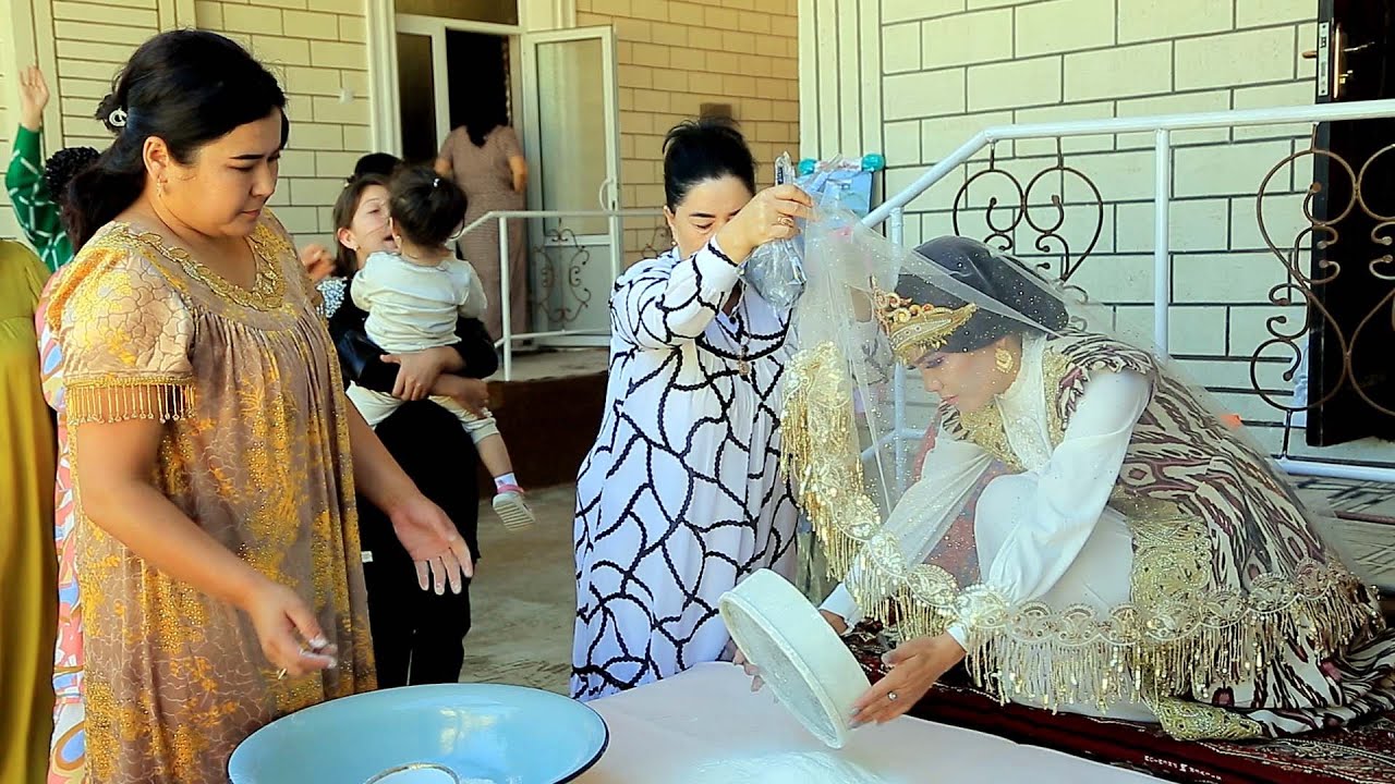 Yuz ochar kelin salomi Marhabo Begimqulovadan Jizzaxa G`allaorol - YouTube