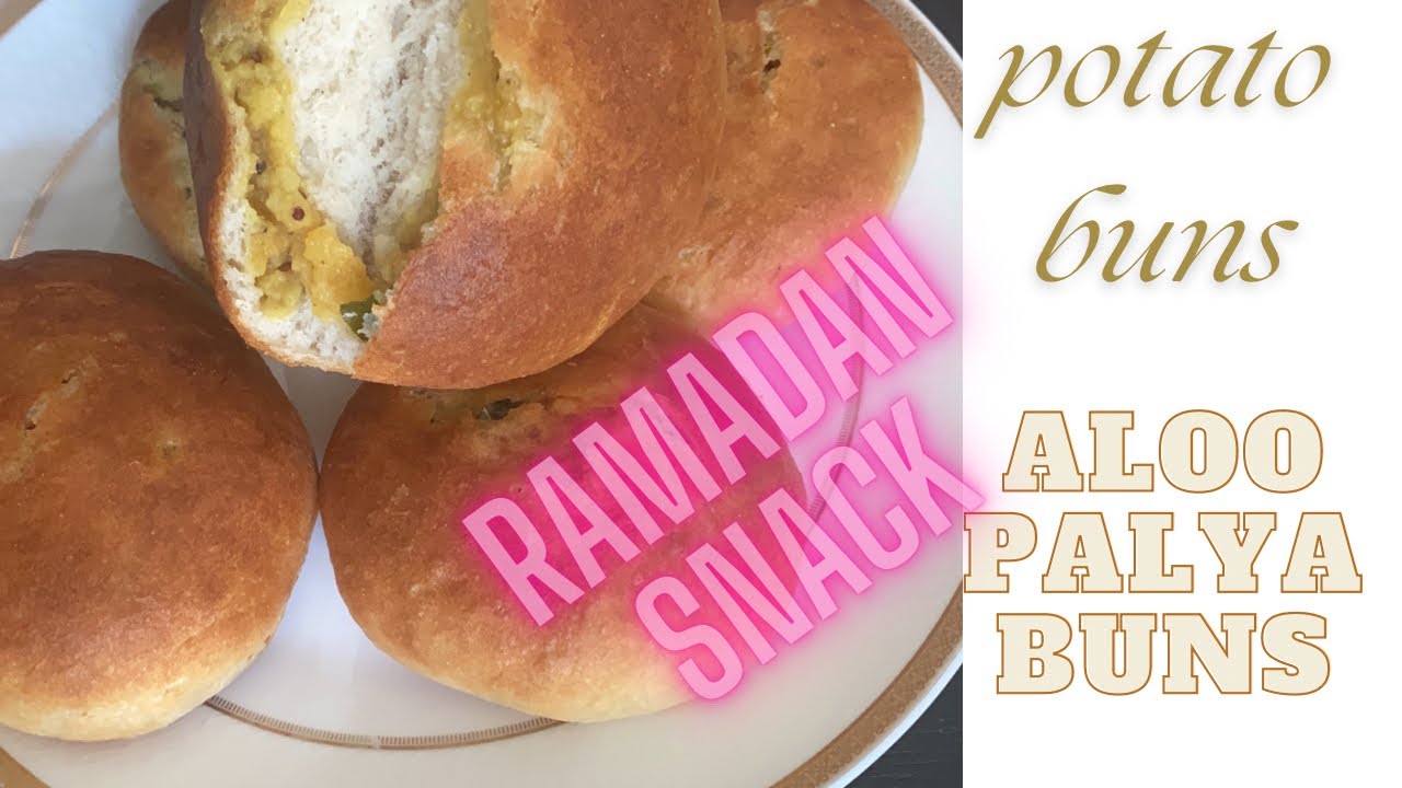 Ramadan series-1 recipe||Aloo palya Buns||Potato buns - YouTube