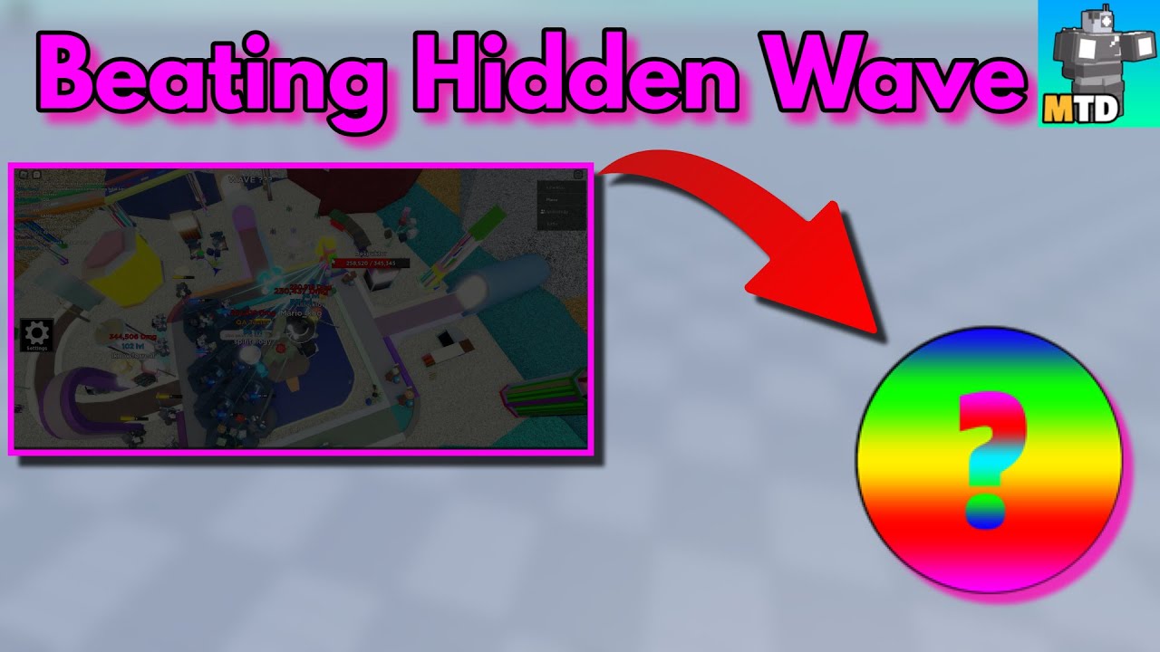 Beating The Hidden Wave - Master Tower Defense - YouTube