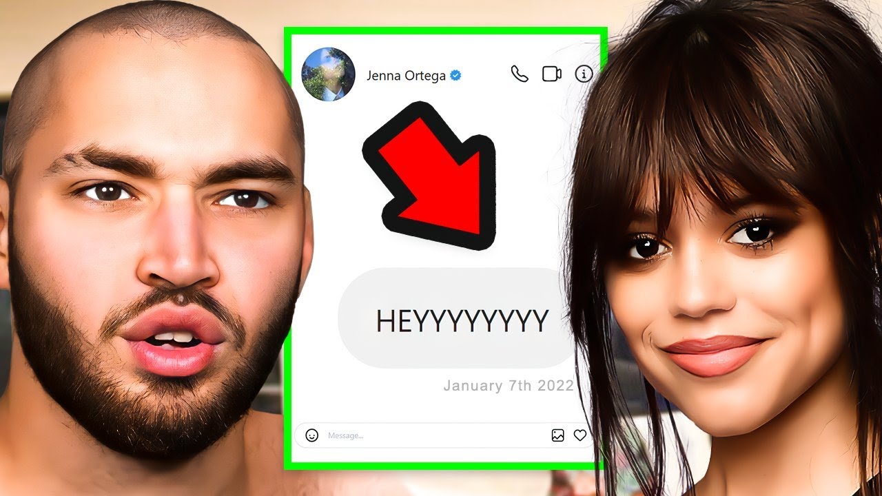 Adin Attempts to Slide into Jenna Ortega DM’s.. - YouTube