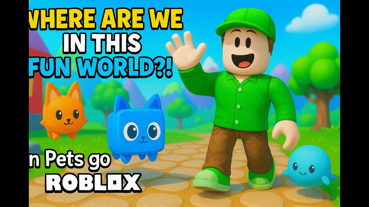 Where are we in this fun world?! In Pets go | Roblox! - YouTube