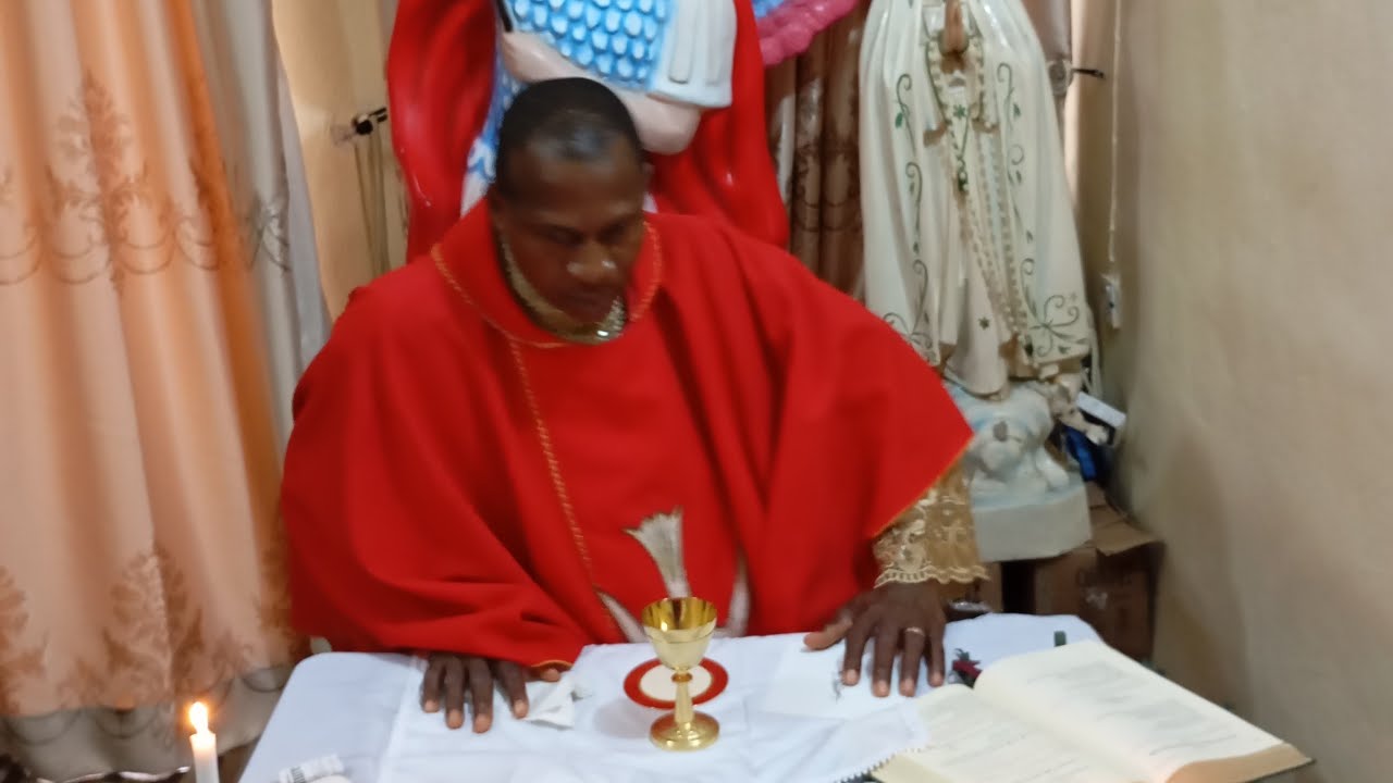 Join Midnight Votive Mass Of the Holy Spirit with Fada Mmagha - YouTube