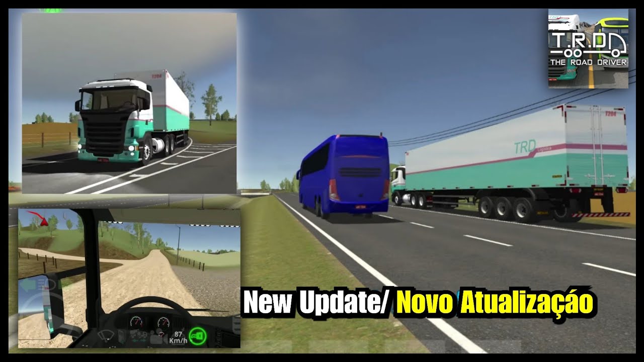 The Road Driver UPDATE! - New Map, New A.I Vehicles, New Environment ...