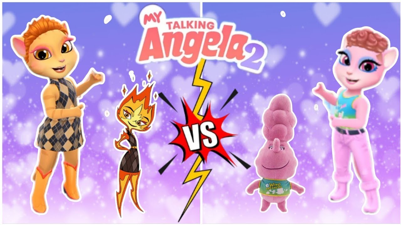 My Talking Angela 2 | Ember Lumen | Gale | Elemental | New Update - YouTube