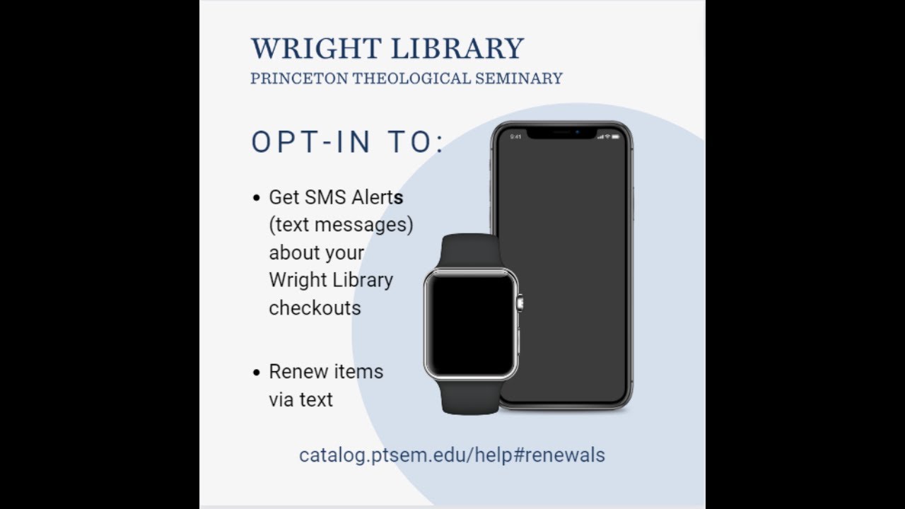 Library Catalog: SMS Alerts - YouTube