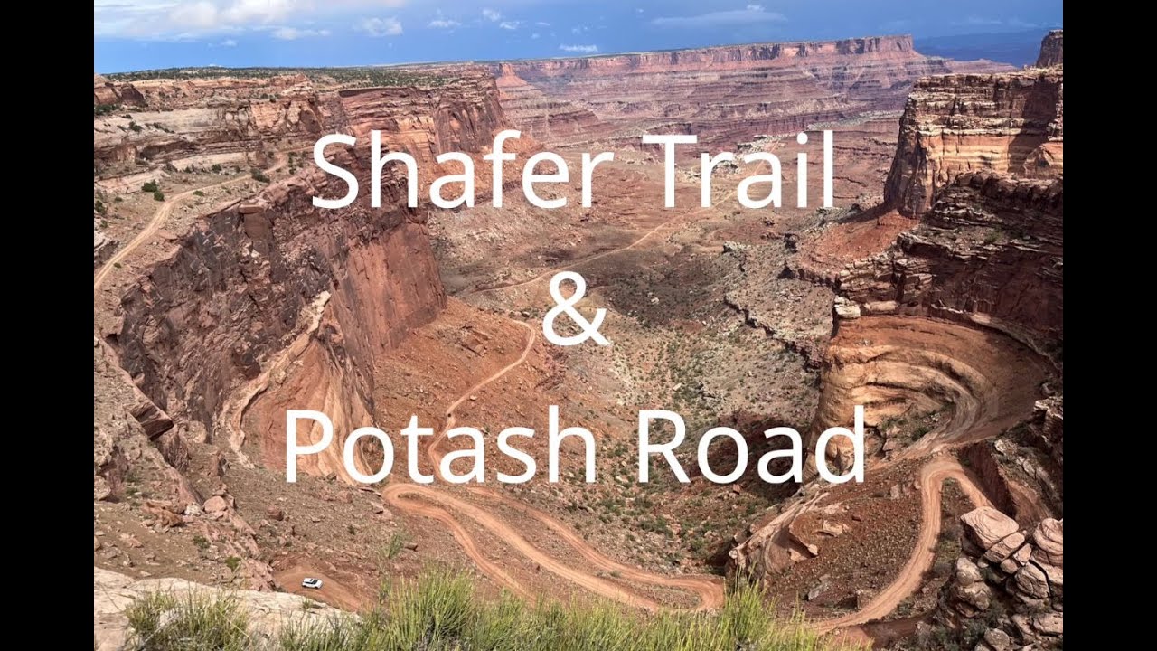 Shafer Trail and Potash Road - YouTube
