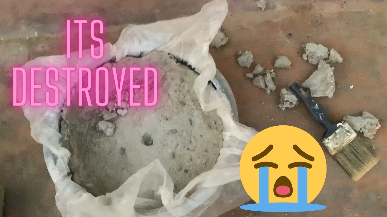 || BIG MISTAKE 😵‍💫|| PAPERCRETE CAN BE ROCK SOLID IF CURED SLOW ...