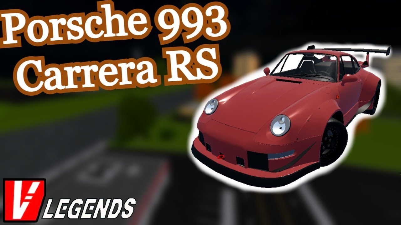 ⭐NUEVO LIMITADO⭐ Porsche 993 Carrera RS - Vehicle Legends ROBLOX - YouTube