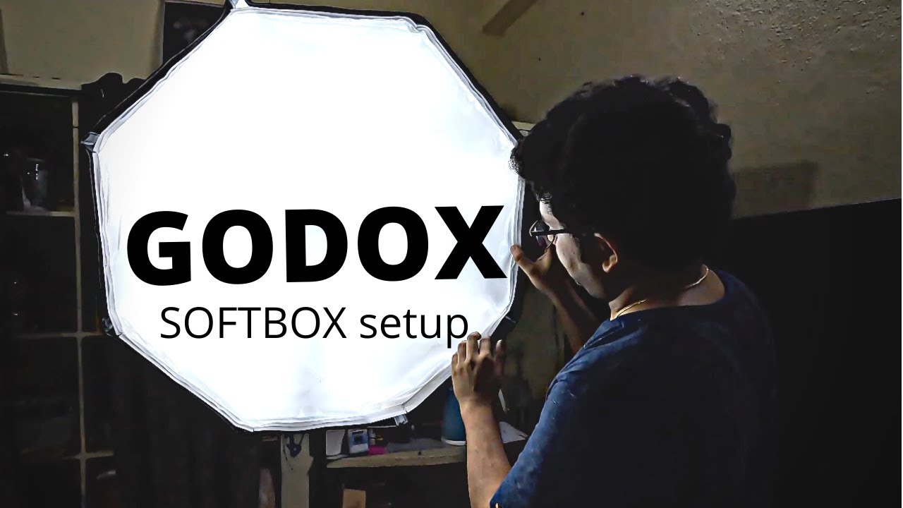 GODOX SOFTBOX Setup - YouTube