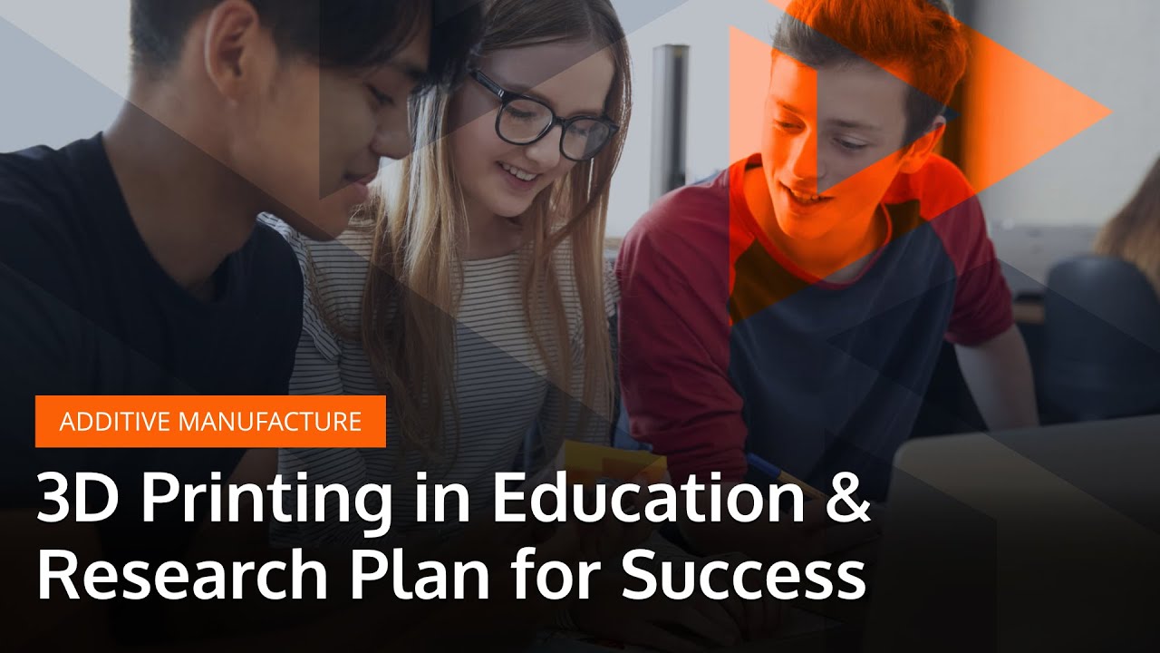 3D Printing in Education & Research Plan for Success - YouTube