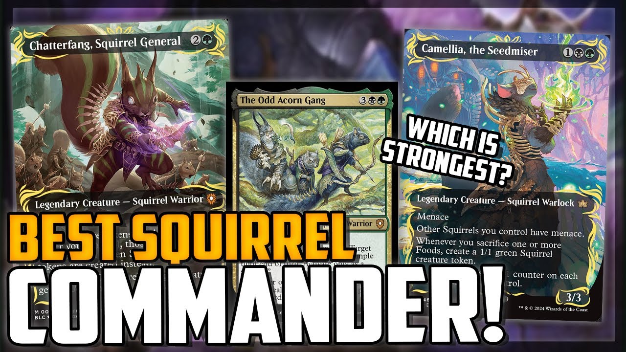 Who Is The BEST Squirrel Commander? No Single Choice?! - Magic: The ...