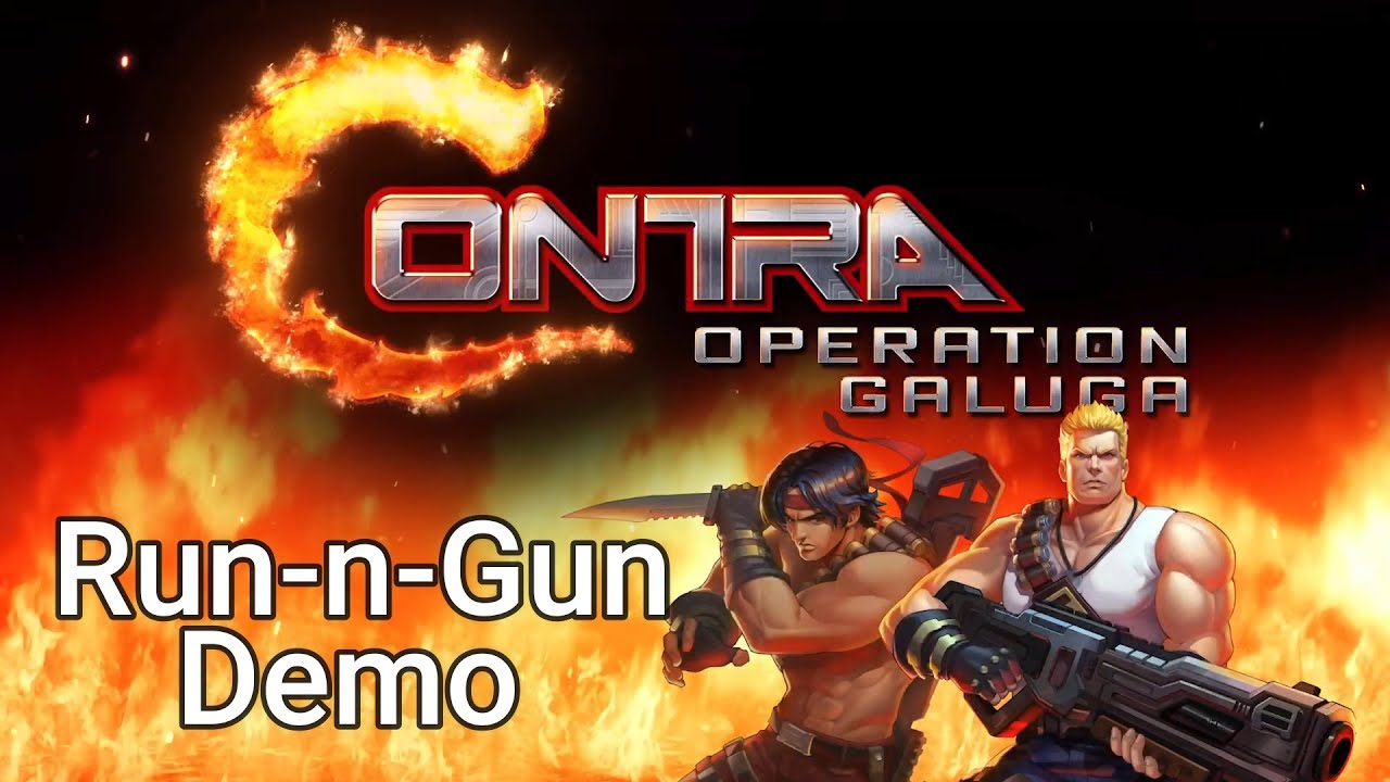 Contra Is Back Baby!!! Contra: Operation Galuga Demo - YouTube