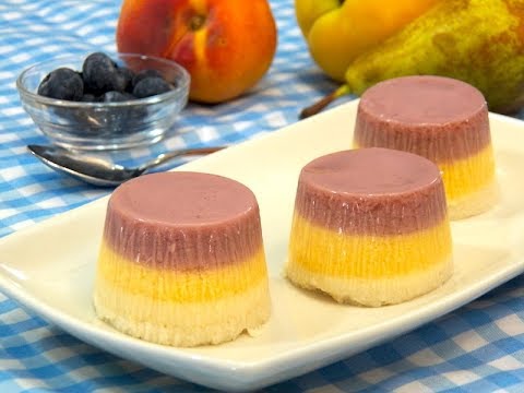 Mini gelatinas de fruta natural | Receta fácil - YouTube