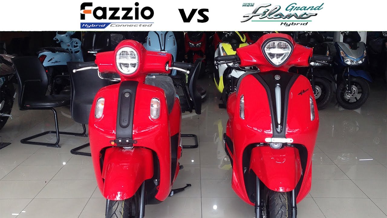 TERNYATA INI BEDANYA - Komparasi Langsung Yamaha Fazzio vs Grand Filano ...