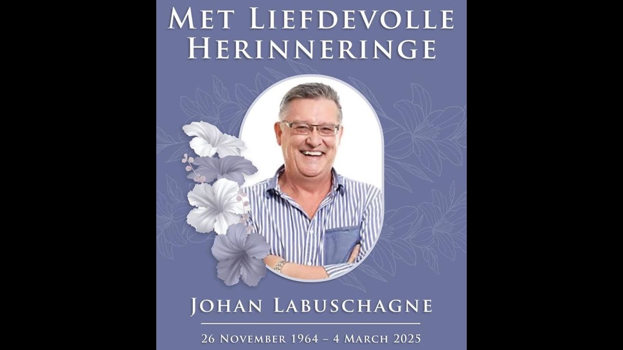 Roudiens: Johan Labuschagne - YouTube