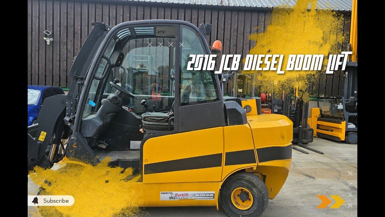 2016 JCB Diesel Boom Lift - YouTube