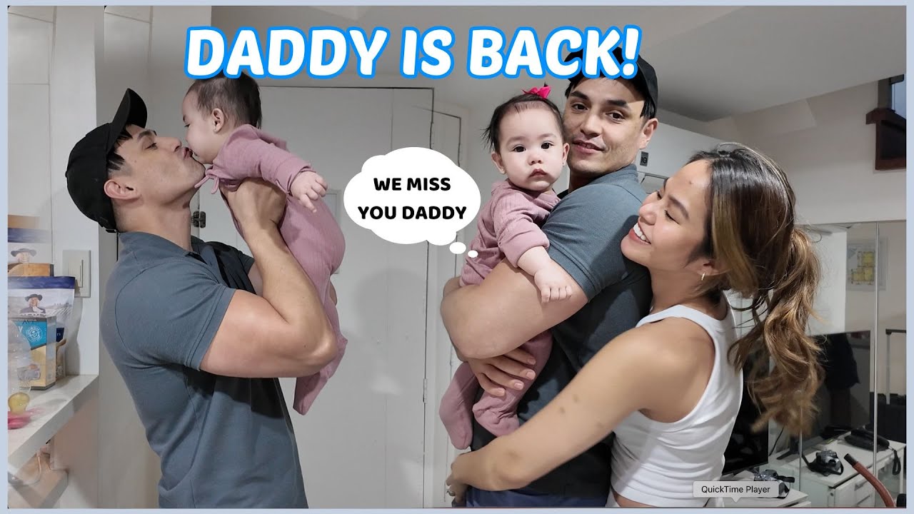 DADDY DONG FRANCO IS BACK 😍 SALUBONG AGAD SA KANYANG PRINSESA | PINAS VLOG 🇵🇭 - YouTube