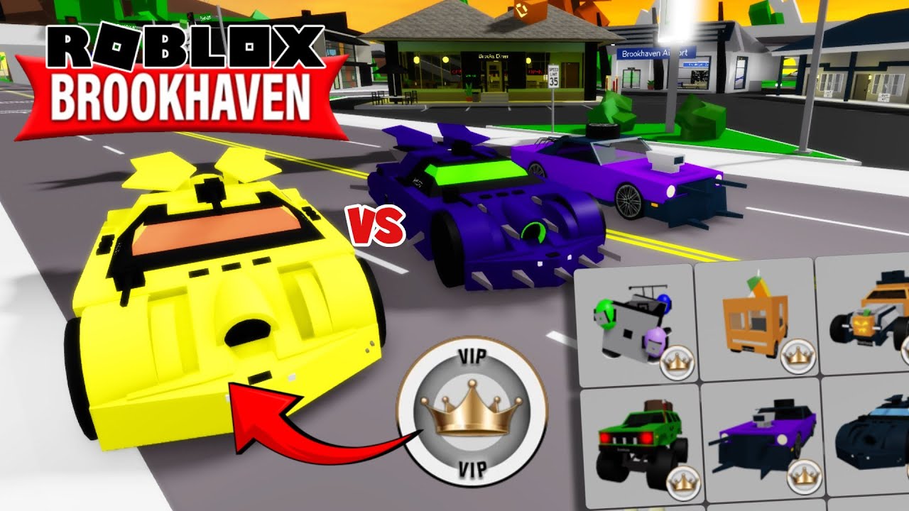 COMO TENER VEHÍCULOS VIP *GRATIS* en BROOKHAVEN ROBLOX 🔥 CARROS ...